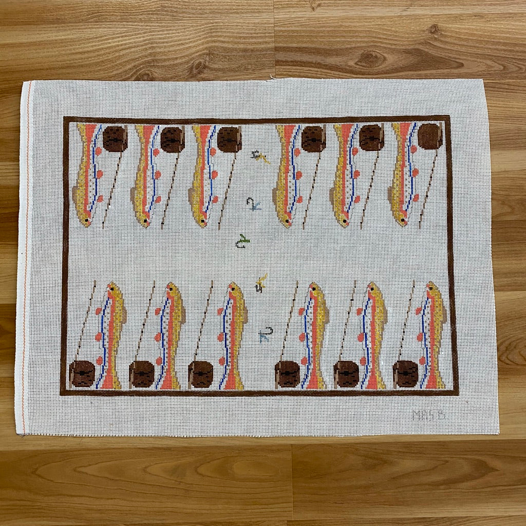 Fishing Backgammon Board – KCN Designers